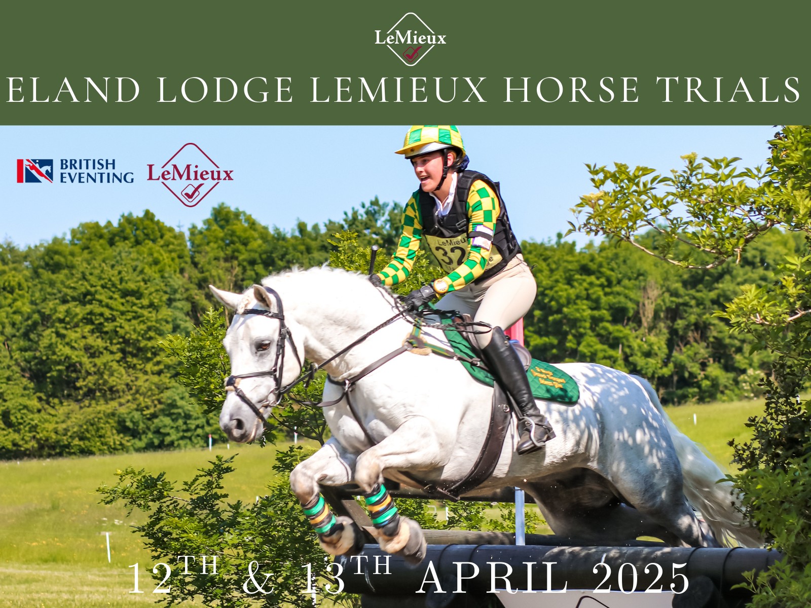 Eland Lodge LeMieux Horse Trials 12th & 13th April 2025 90cm ...